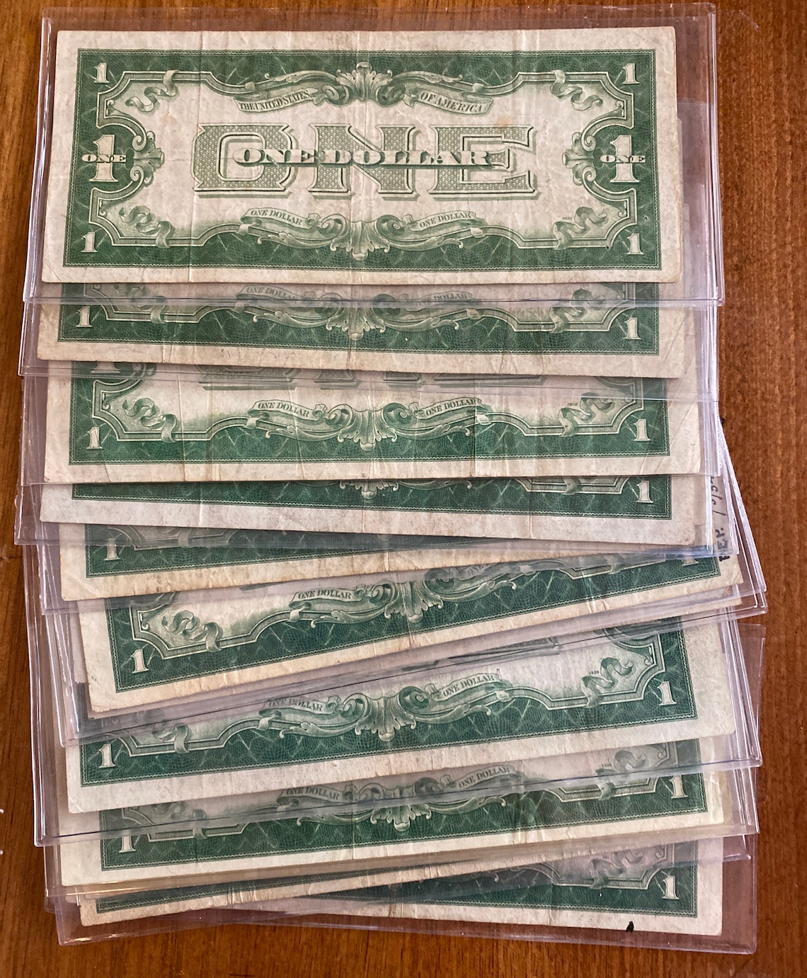 1928 or 1934 1 Dollar Funnyback Silver Certificates Blue Seal Nice ...