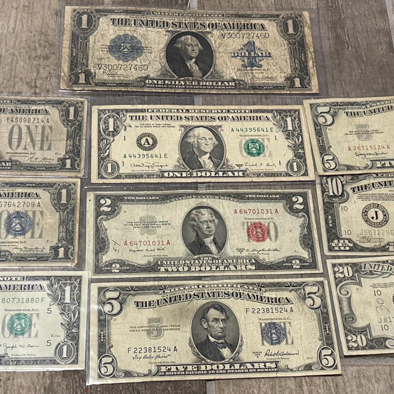 Us Paper Currency - Etsy
