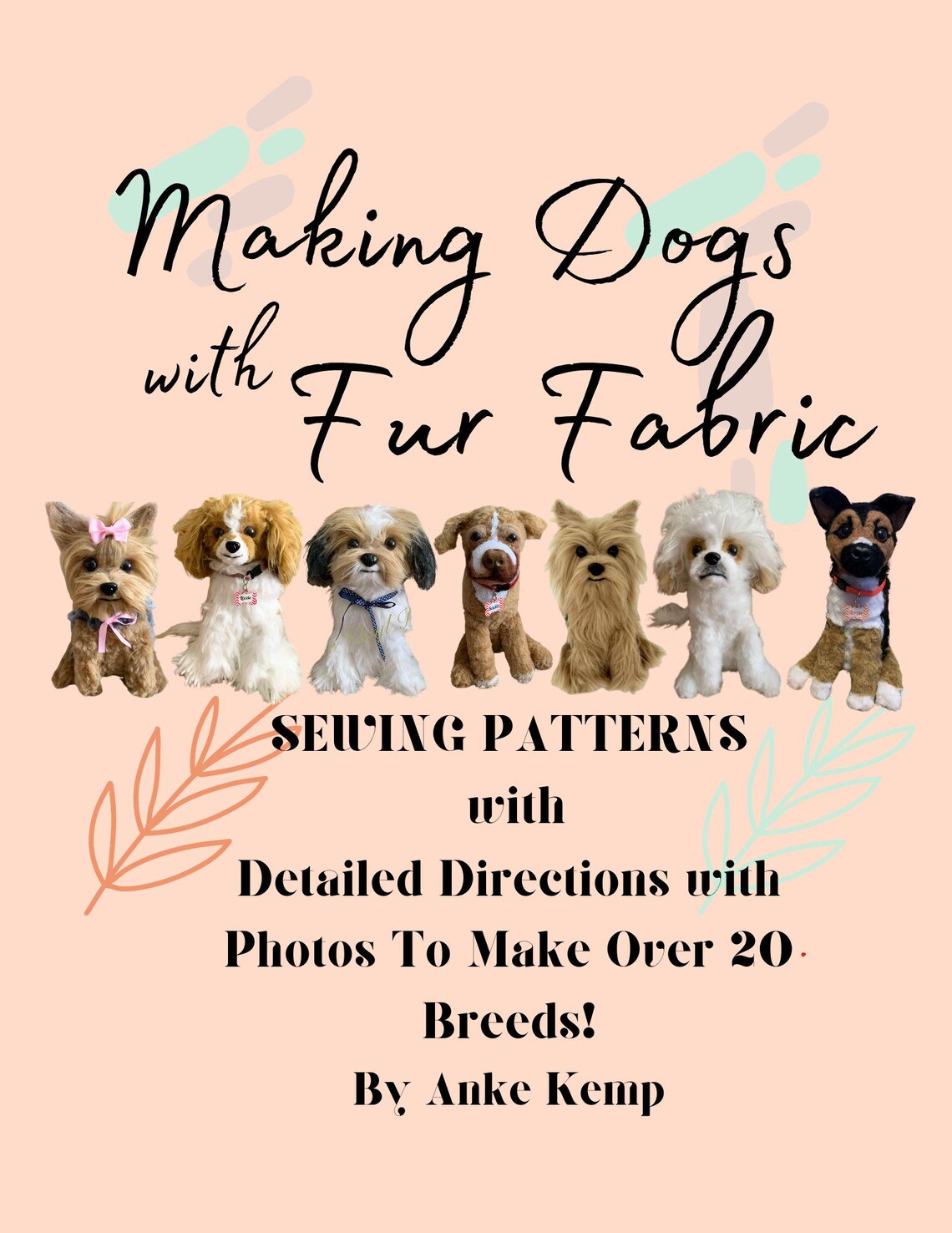 Fur Fabric Dog Sewing Patterns: 20+ Breeds (digital Download) - Etsy