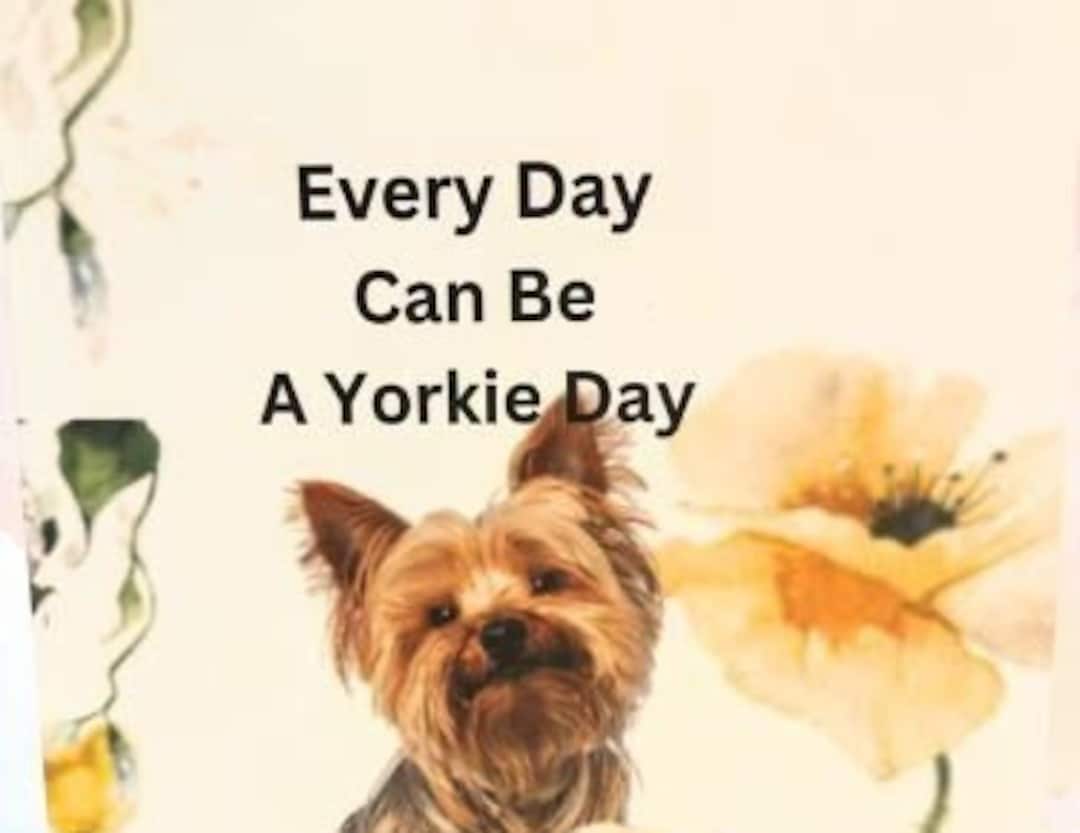 Yorkshire Terrier Yorkie Notebook and Journal Download - Etsy
