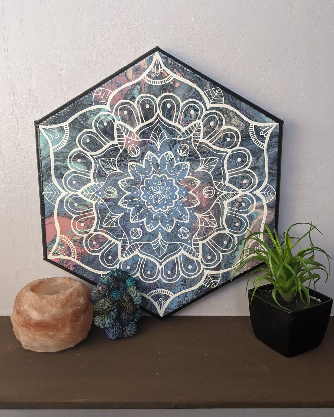 Canvas Mandala Painting Wall Decor Art - Etsy