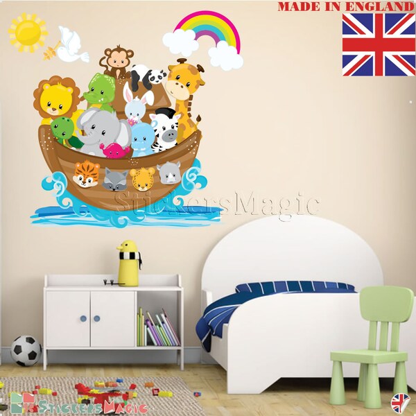Noahs Ark Wall Decal - Etsy