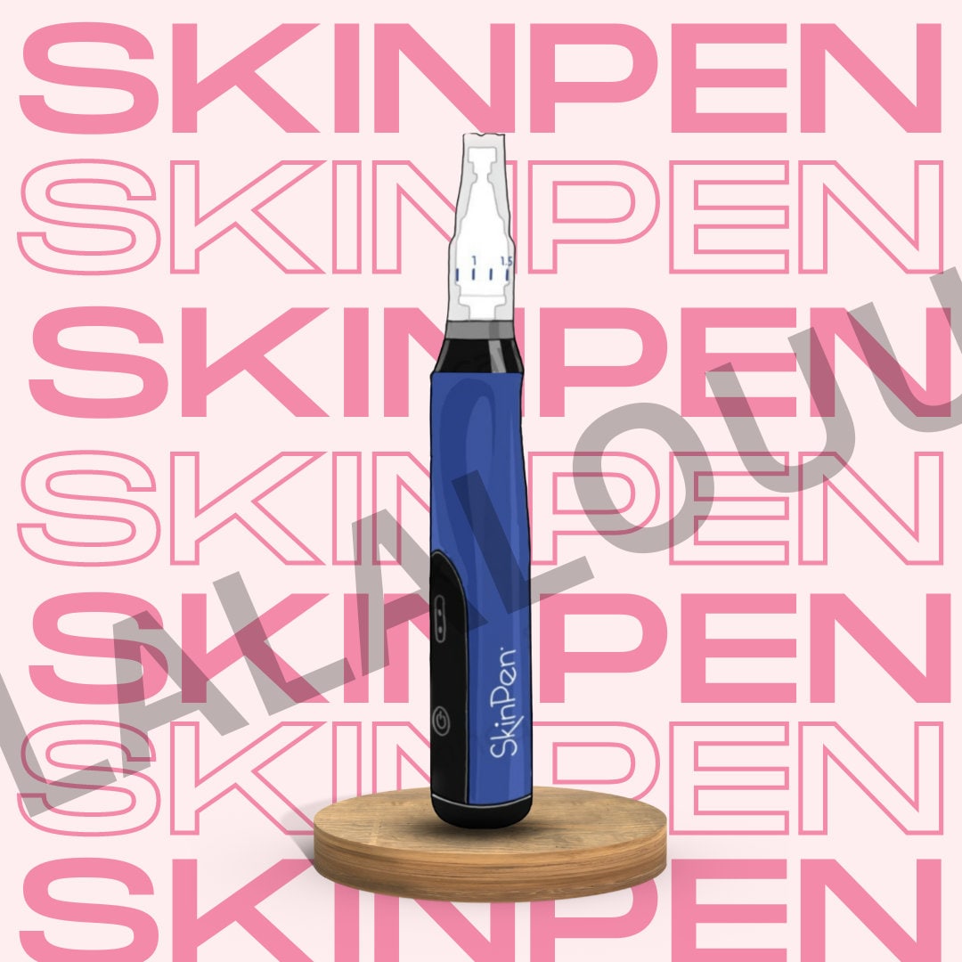 Skinpen Social Media Graphic, Pink Aesthetics Social Media Graphic, Med ...