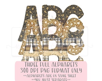 Faux Applique Alpha - Etsy