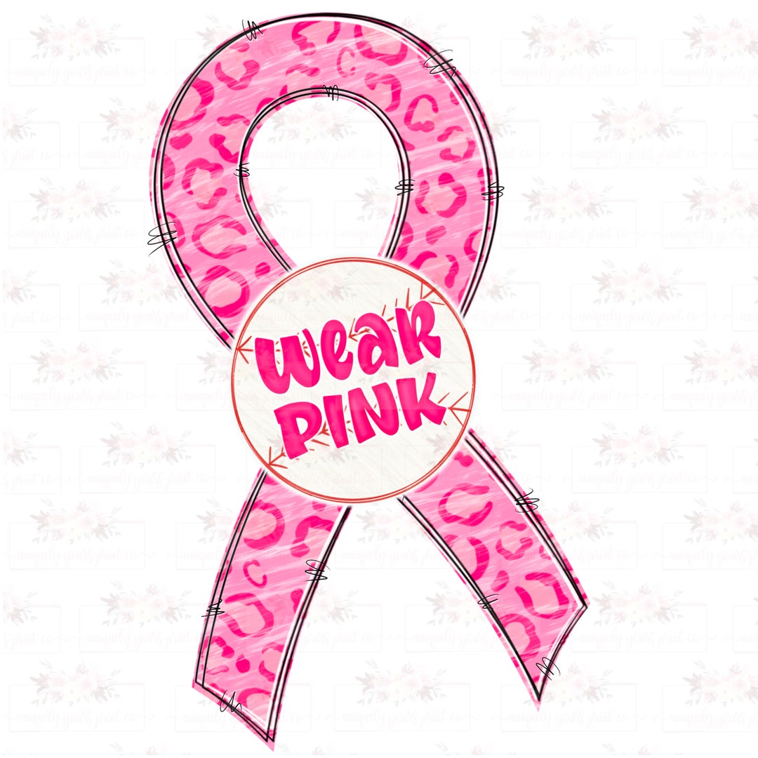 Baseball Pink Breast Cancer Awareness Ribbon | Pink | Drill Team Pink ...