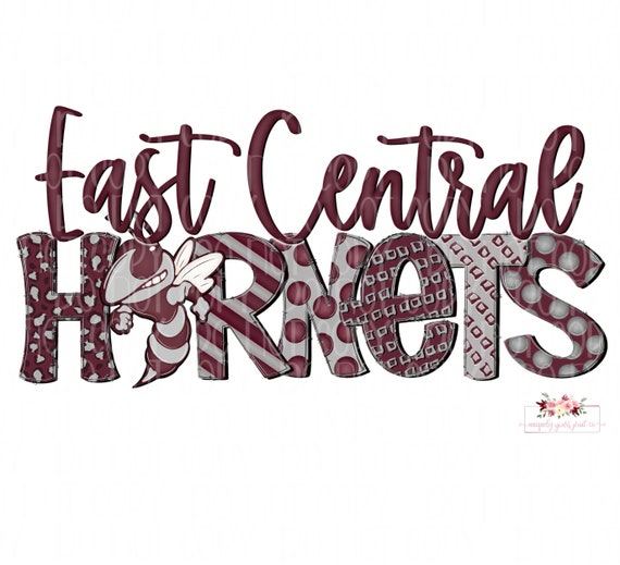 East Central Hornets Logo Hornet Mascot PBIS Posters