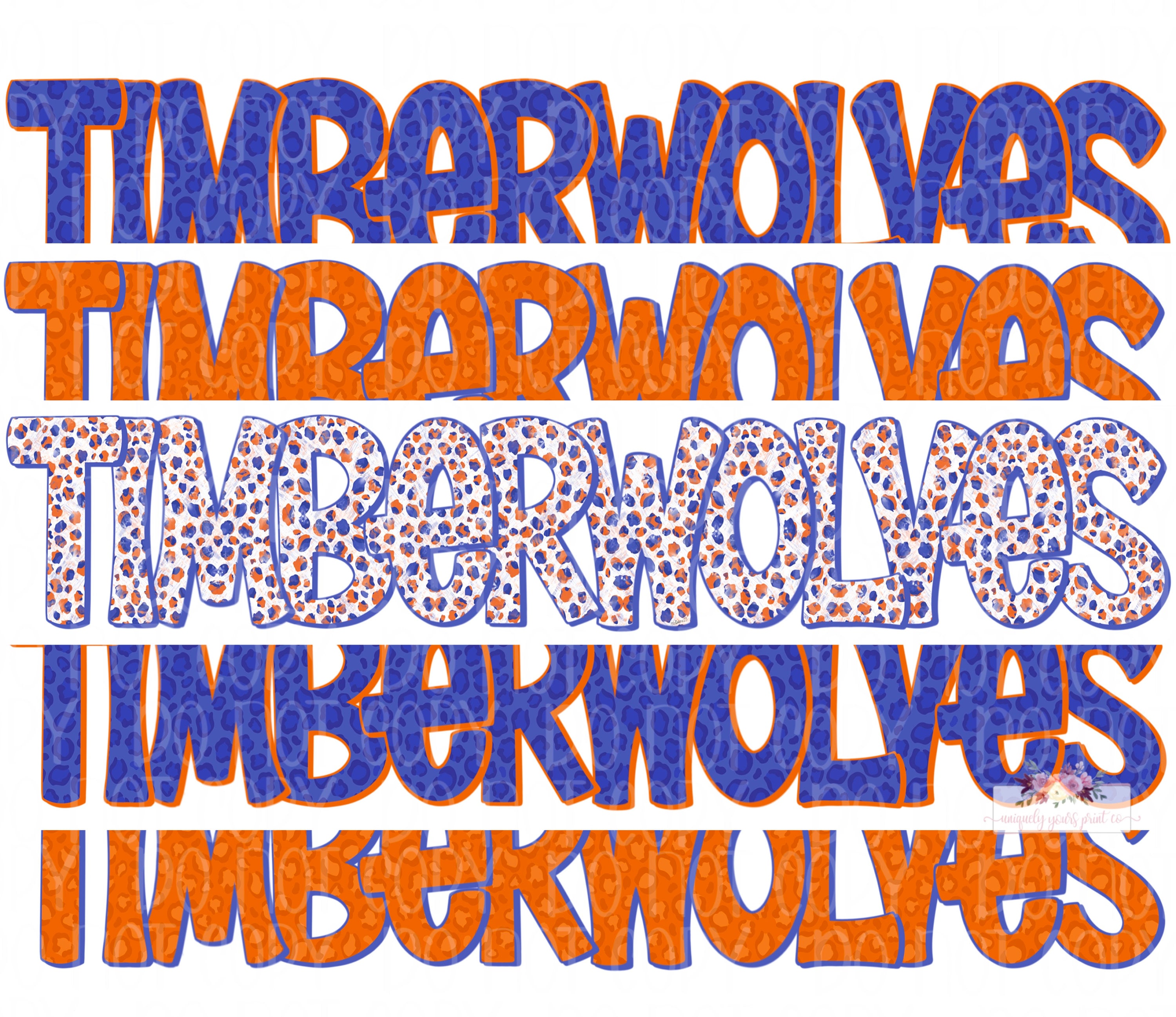 Timberwolves Font