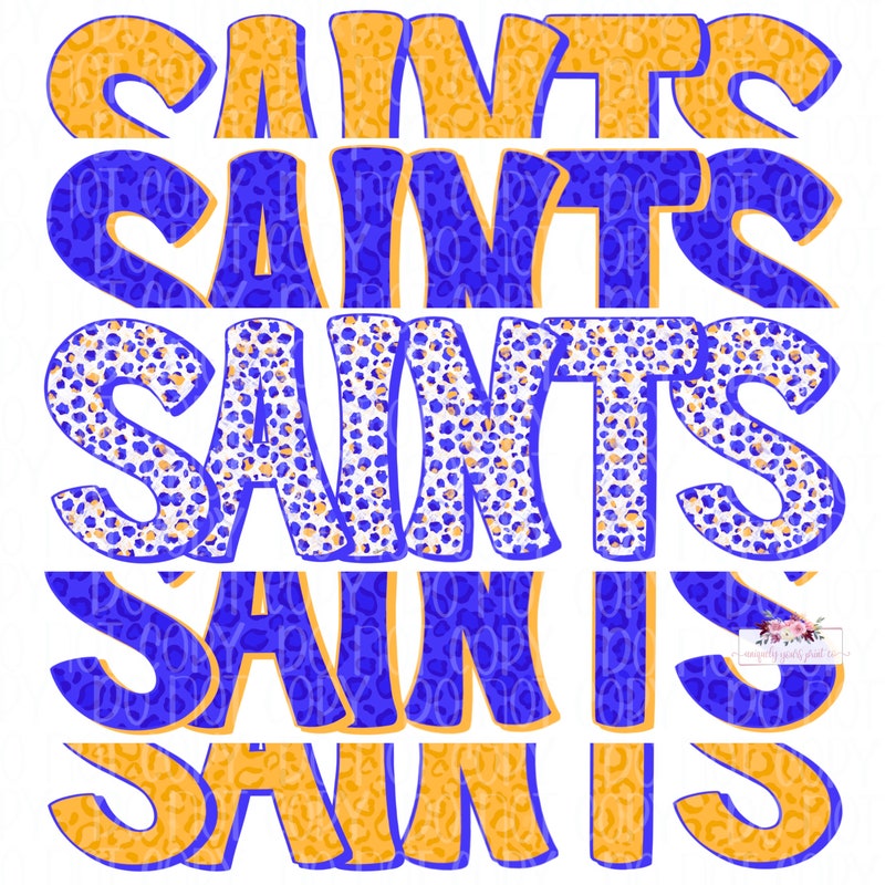 Saints Logo Png - Etsy