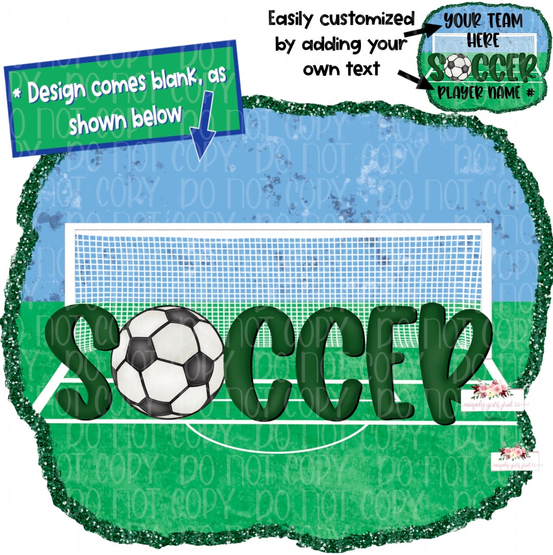 Green Soccer Digital Design Soccer Team Mom Digital Design Green Soccer ...