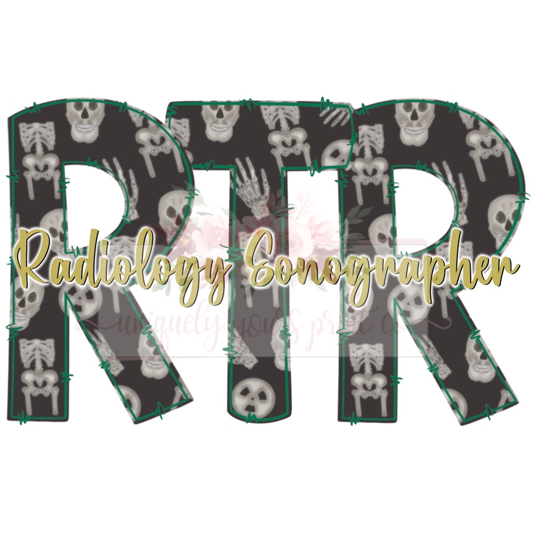 Radiology Sonographer | Hand Drawn | Doodle Design | Sublimation ...