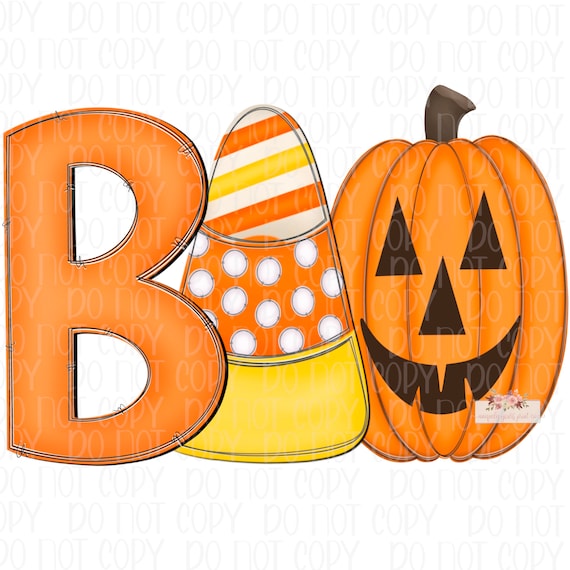 Candy Corn Pumpkin Clip Art