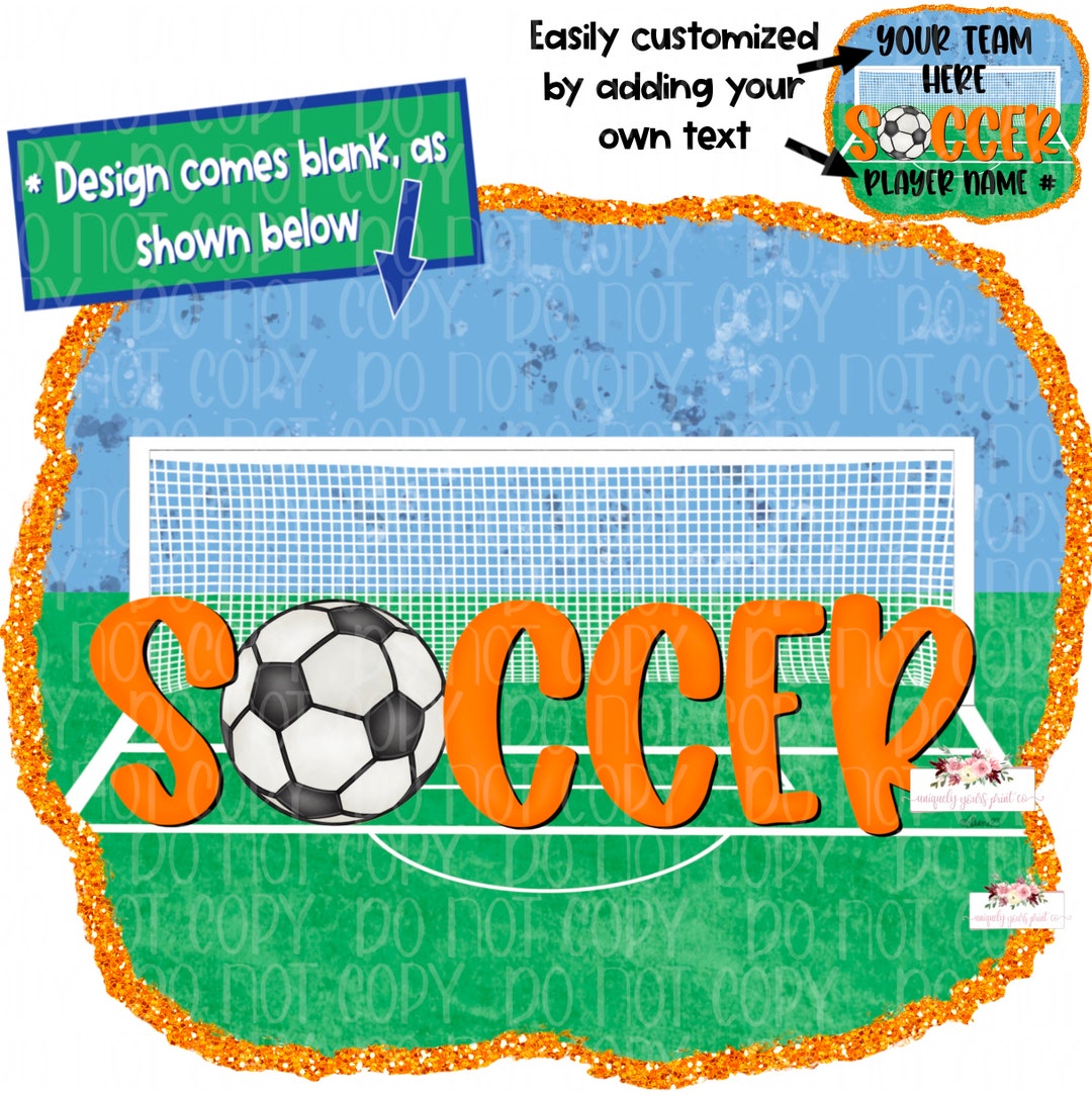 Soccer Field Digital Design | Instant Download | PNG | Digital Design ...