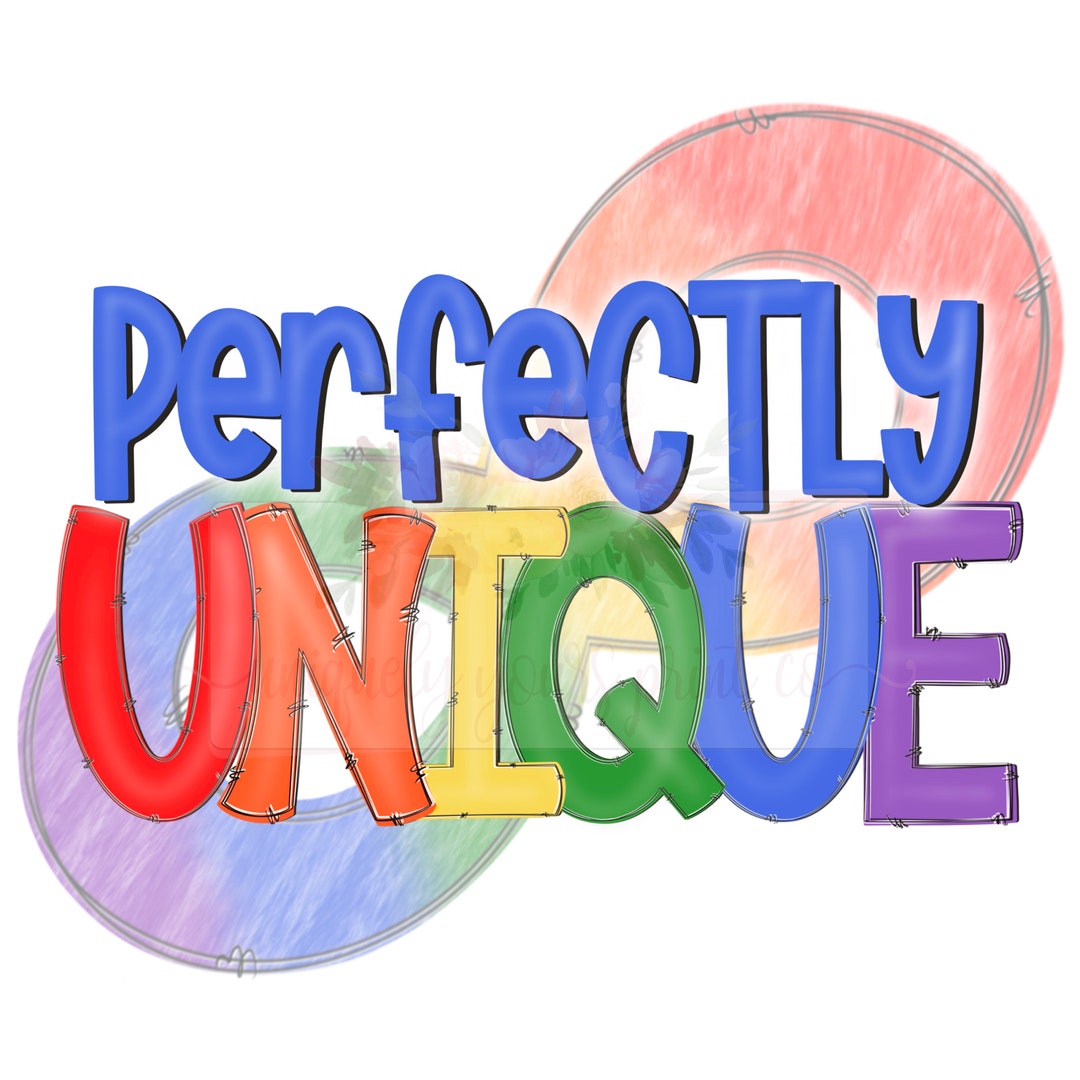 Autism Awareness | Perfectly Unique Infinity Background | Digital ...