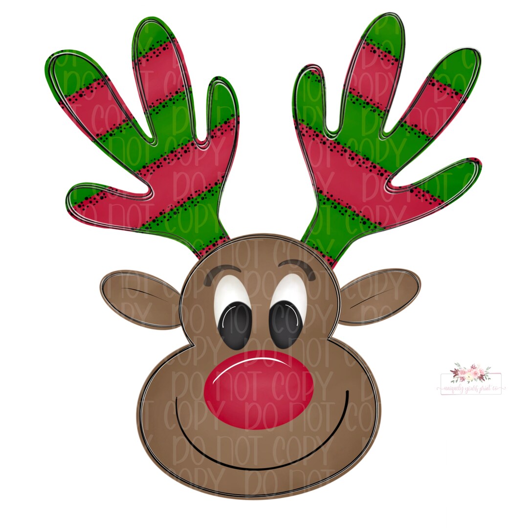 Cute Boy Reindeer | Christmas Sublimation | Printable Design | Digital ...
