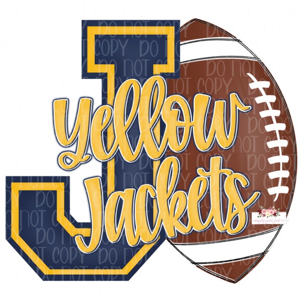 Blue and Yellow Yellowjackets - Etsy