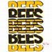 Bees Digital Design | Bee School Mascot | Stacked Leopard | Digital ...