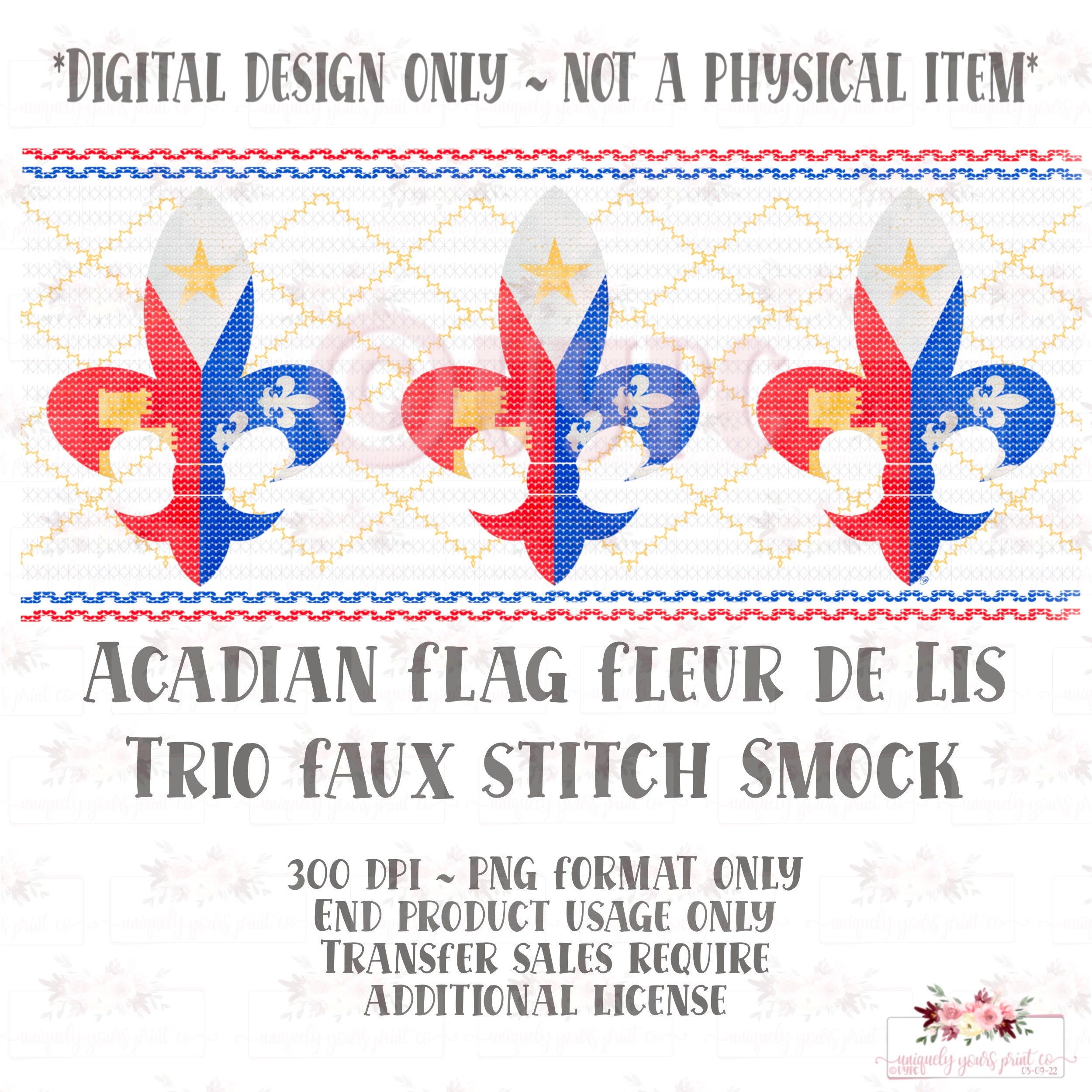 Acadian Flag Clip Art