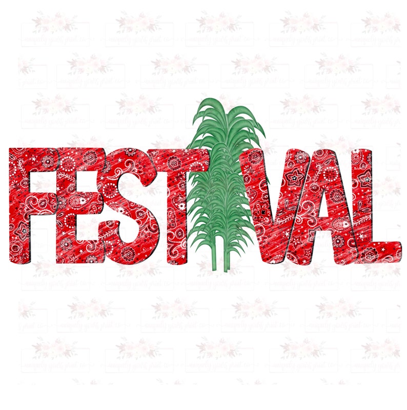 Bandana Festival Doodle With Sugarcane A | Sugarcane | Hand Drawn ...