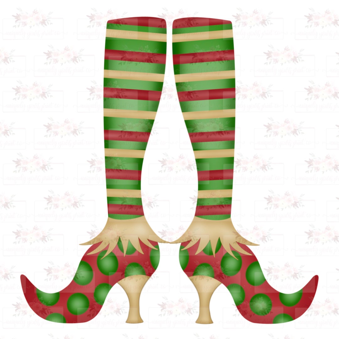 Watercolor Elf Legs | Hand Drawn L Instant Download | Fall | PNG ...