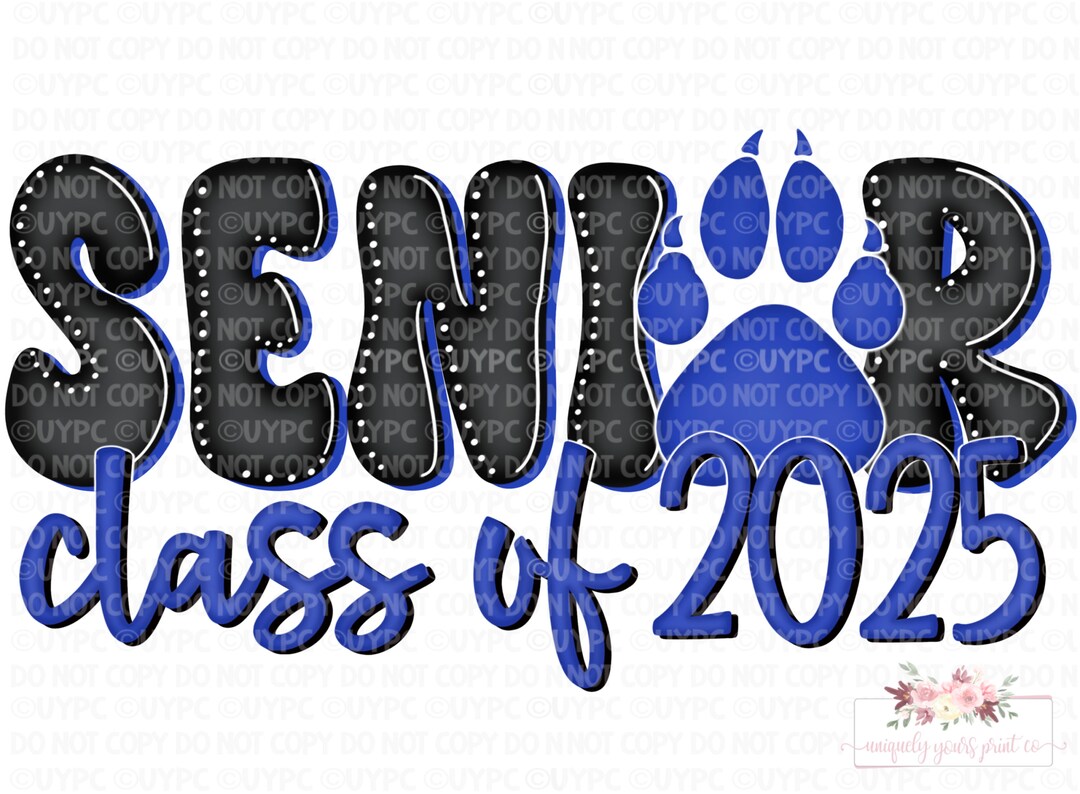 Bears Mascot Senior Digital Design | Class of 2025 | Hand Drawn ...