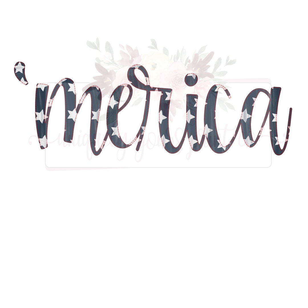 Merica | America | Hand Drawn | Doodle Design | Sublimation |digital ...