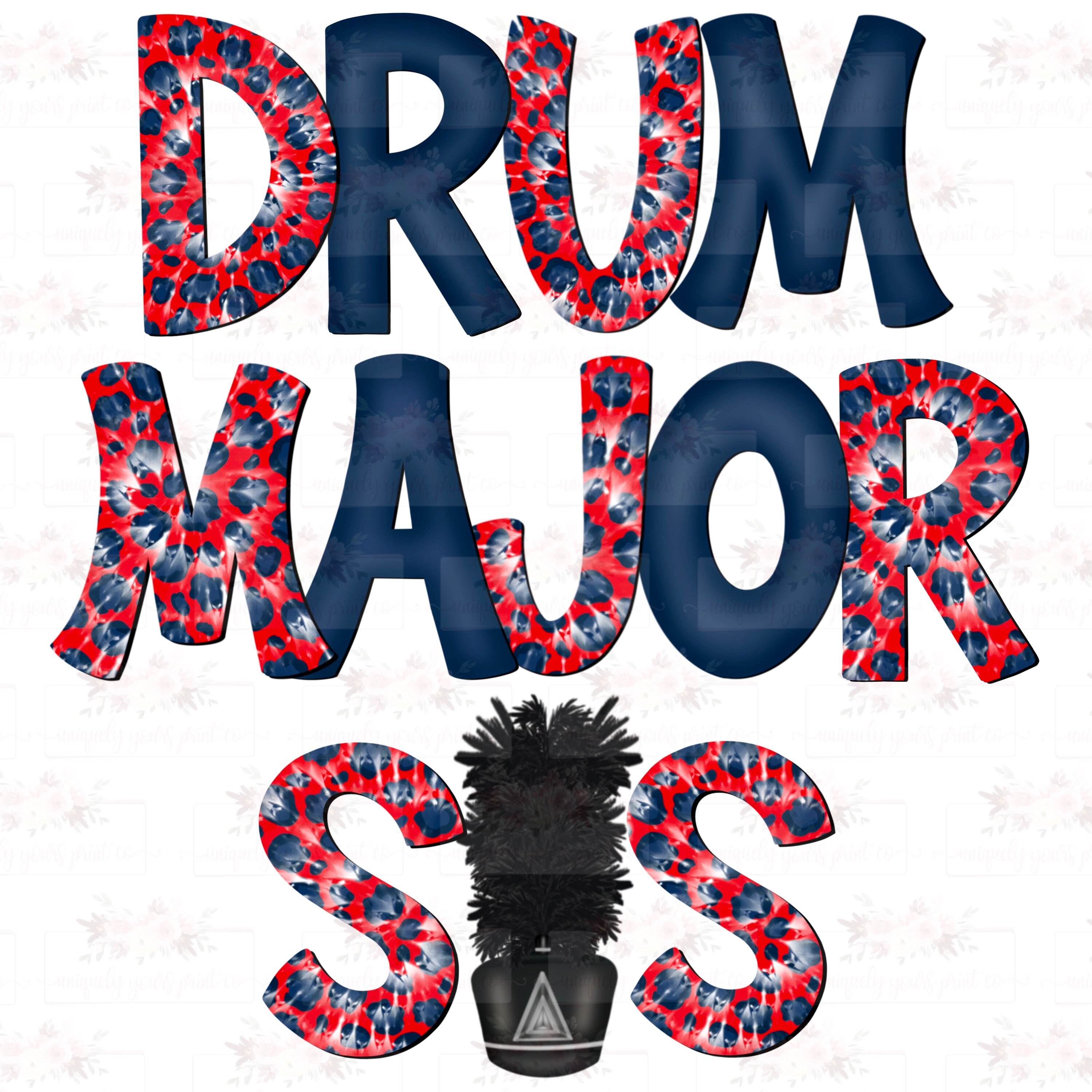 Girl Drum Major Clipart