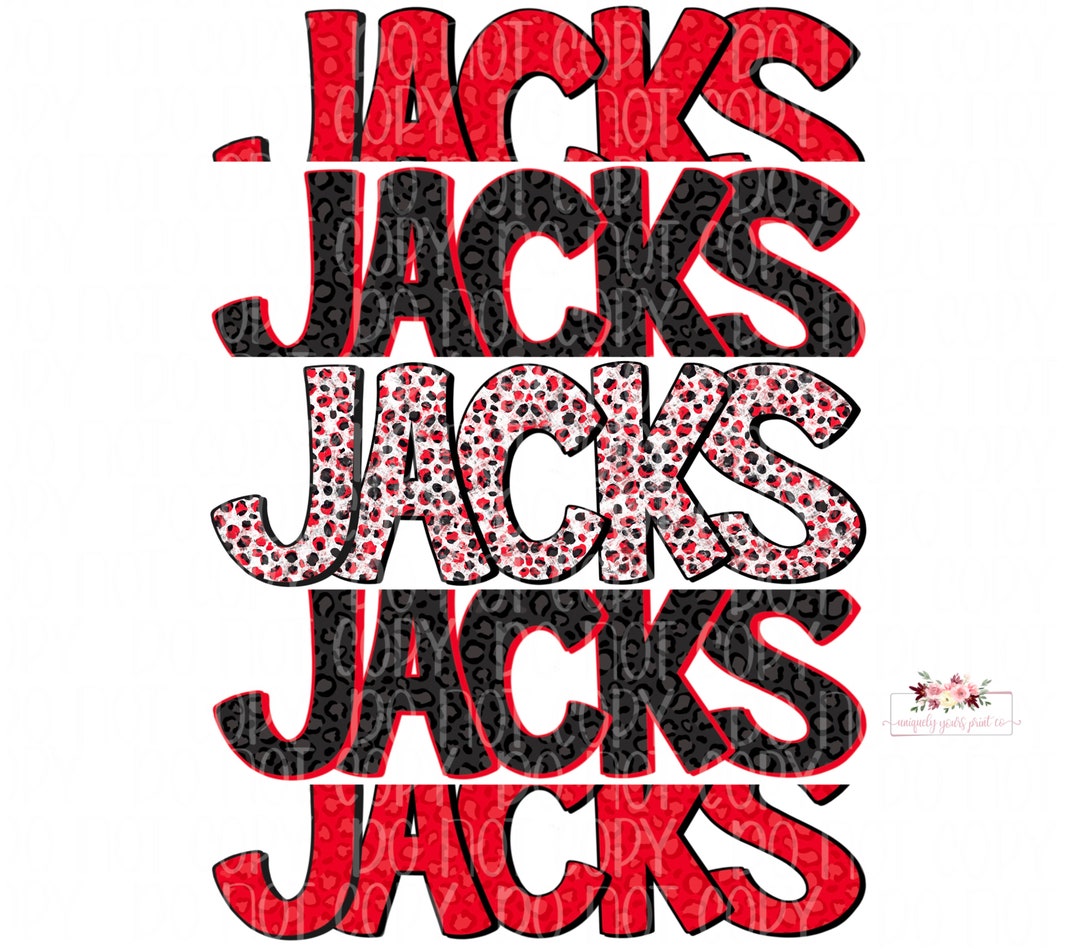 Jacks Digital Design | Devil Mascot | Stacked Cheetah Tie Dye & Leopard ...