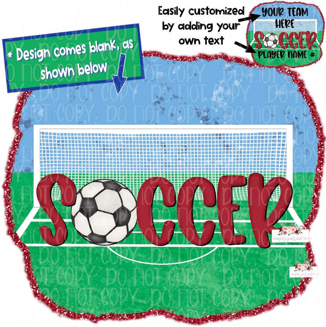 Maroon Soccer Team Mom Digital Design, Fan Spirit (PNG) - Etsy