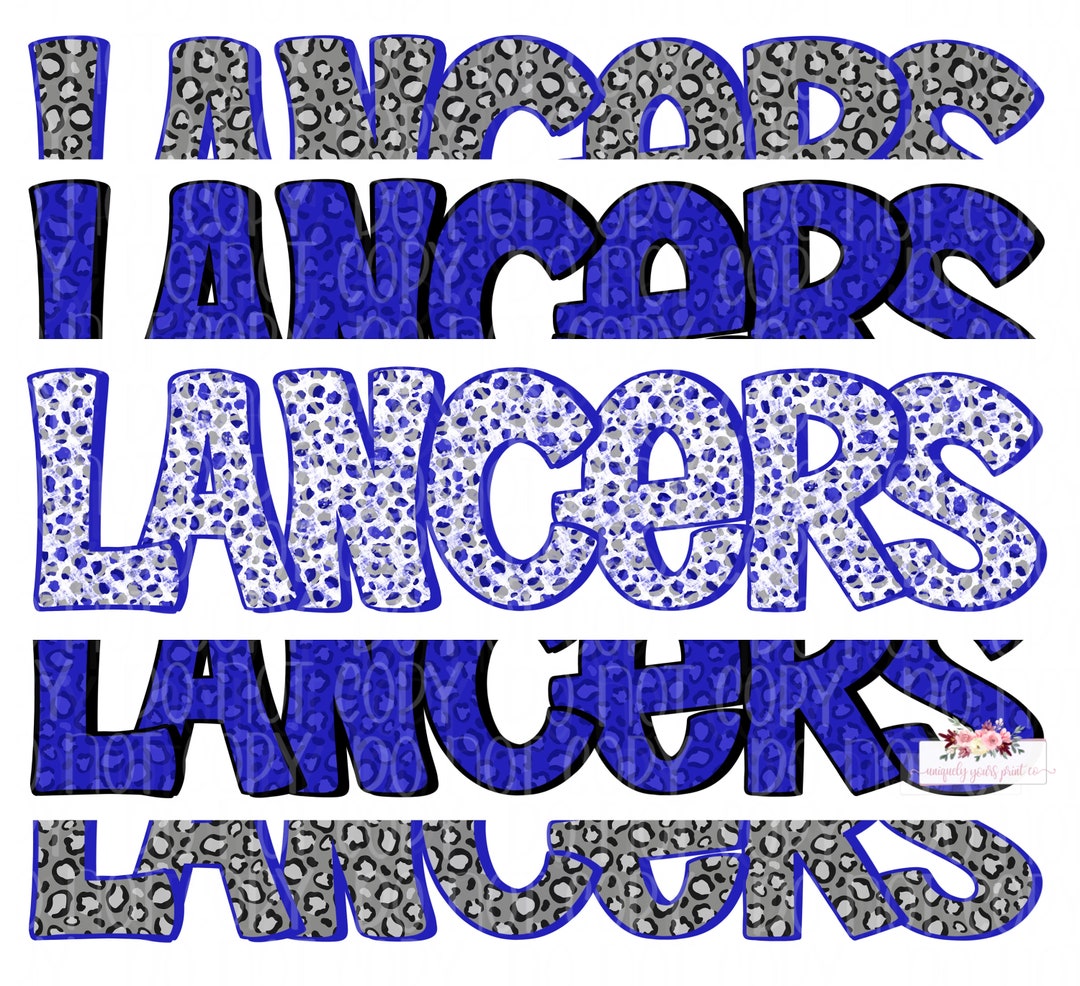 Lancers Mascot Digital Design Download | Hand Drawn | Mascot Printable ...