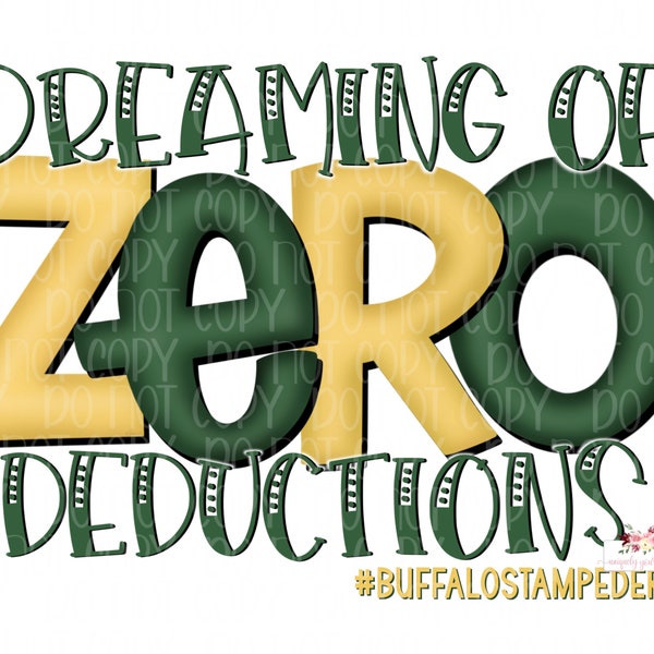 Dreaming of Zero Deductions Svg - Etsy