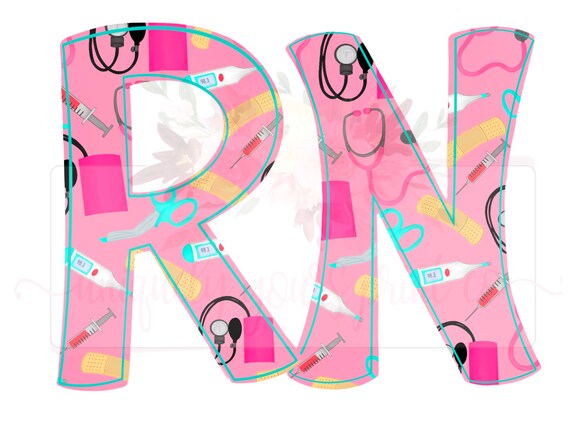 Registered Nurse Logo Pink