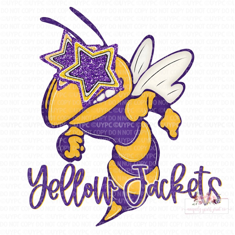 Yellow Jacket Mascot Svg - Etsy