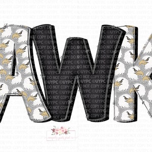 Hawks Mascot Filled Digital Design | PNG | Instant Printable Design ...