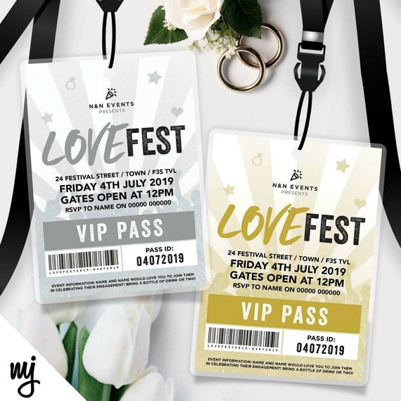 Pases Vip Para Boda 💙 Pases Vip Para Los 15 De Cami 💙 . . 📱No