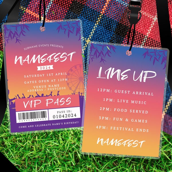 Festival Lanyard - Etsy UK