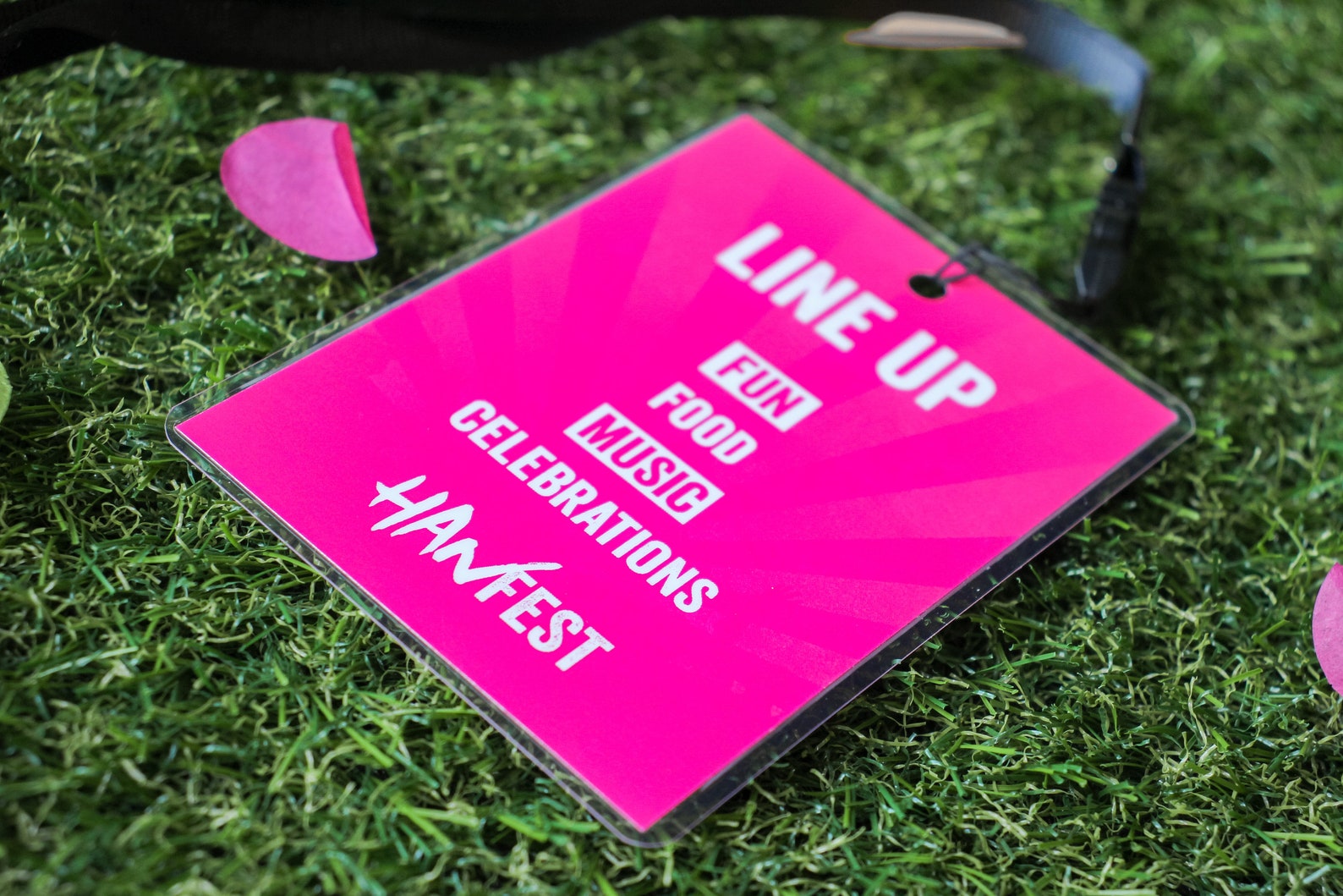 Personalised Festival Style VIP Pass & Lanyard Invitations - Etsy