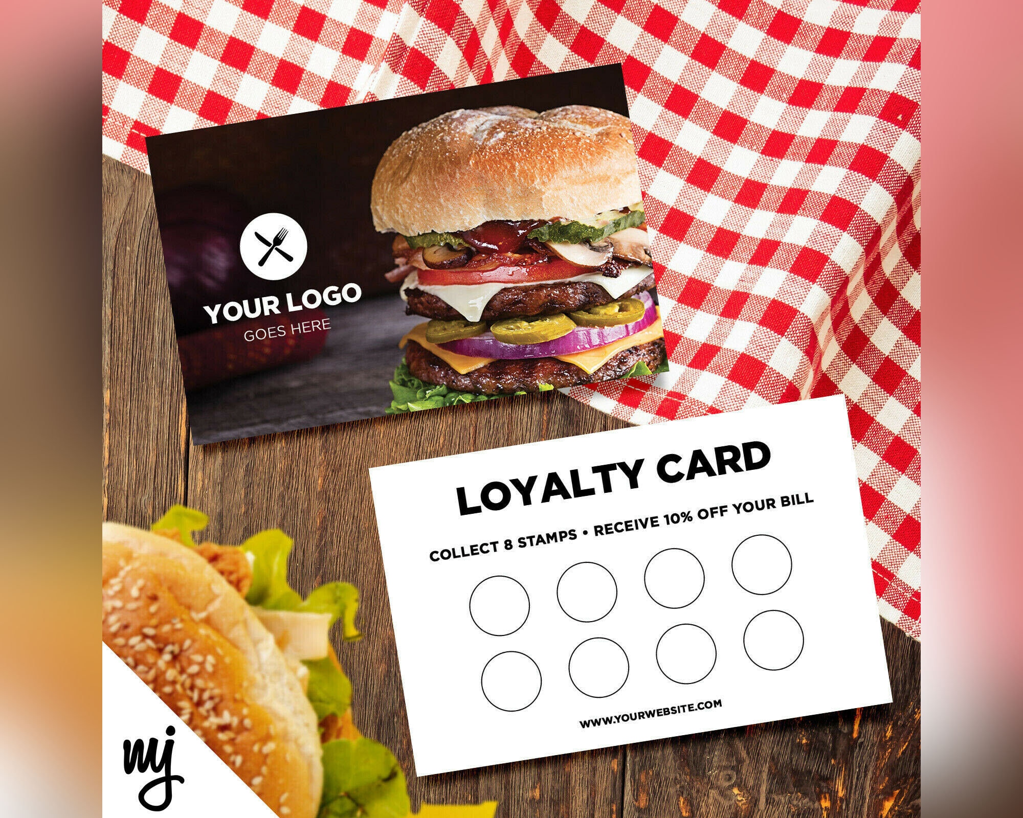 Restaurant Loyalty Card