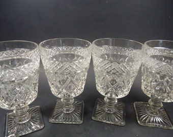 Imperial Cape Cod Set of 6 Ball Stemware Sherbet Glasses | Etsy