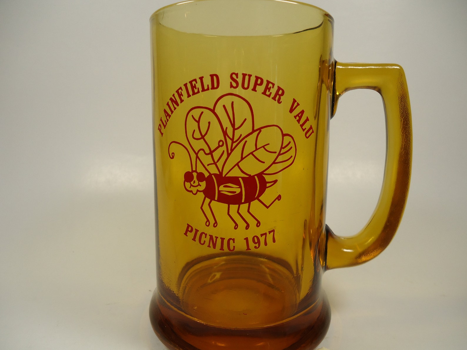 Set of 5 Amber Color Mugs With Handles - Etsy