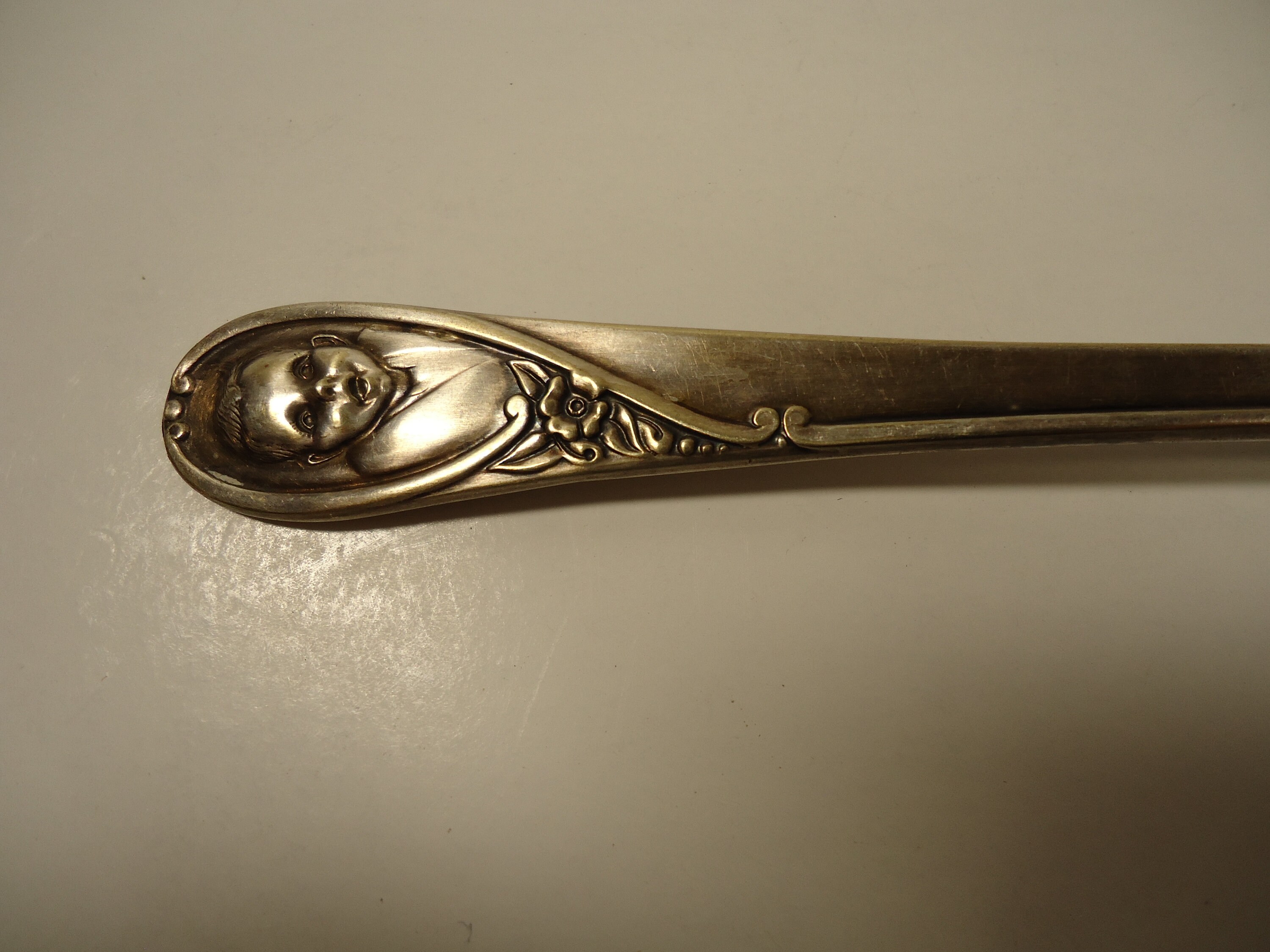 Vintage Gerber Metal Baby Spoon - Etsy
