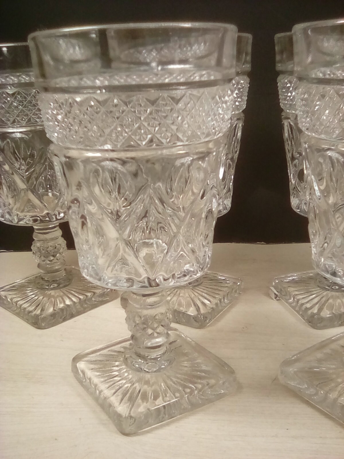 Imperial Cape Cod stemware wine /water glasses | Etsy