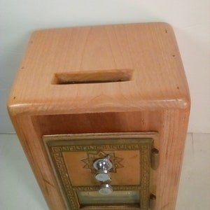 Post Office Box Coin Bank - Etsy