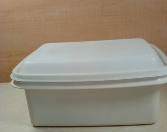 1980s Tupperware Freeze N Save Container Half Gallon Ice Cream Keeper ...
