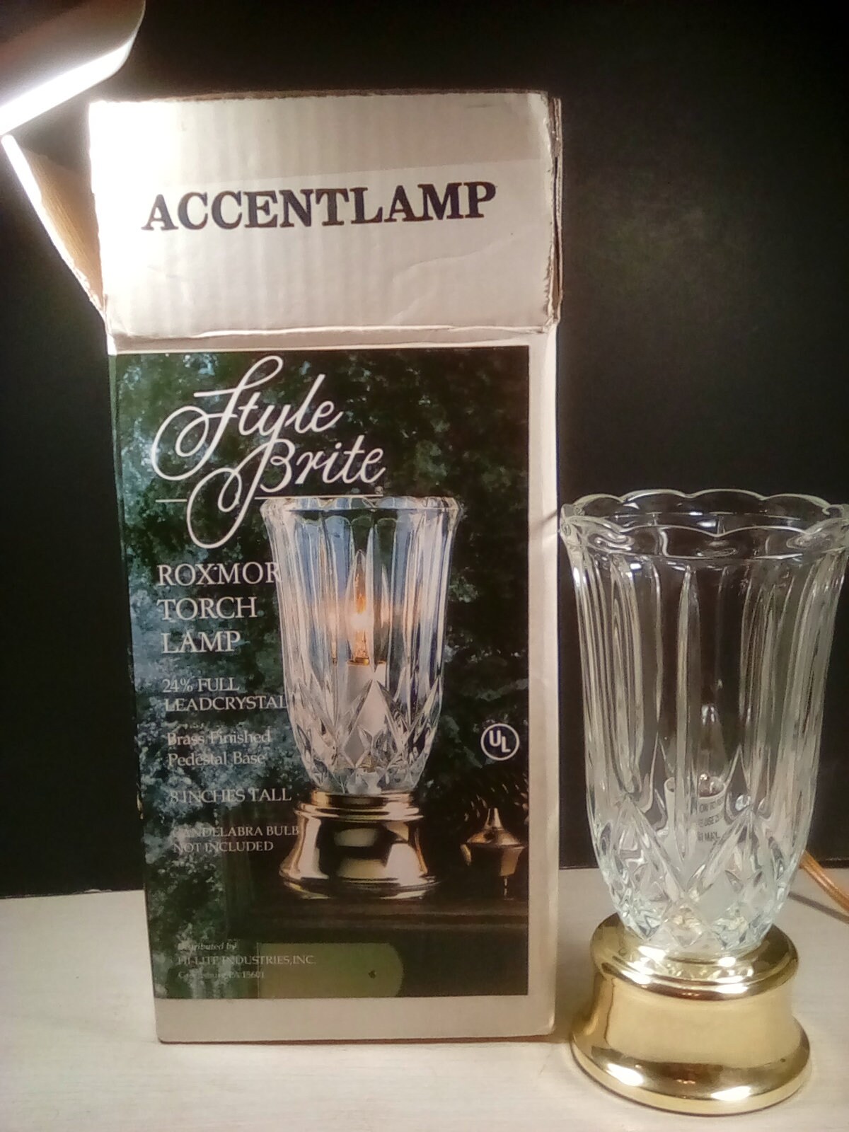 Roxmor Torch Electric Table Lamp. - Etsy