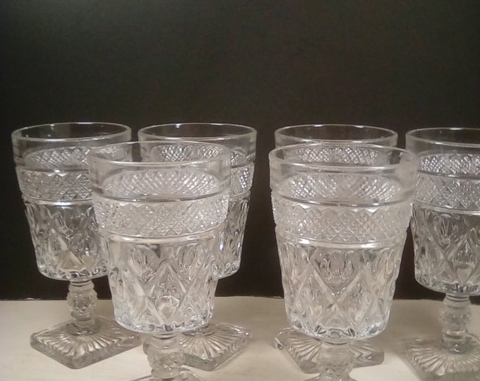Imperial Cape Cod Stemware Wine /water Glasses - Etsy