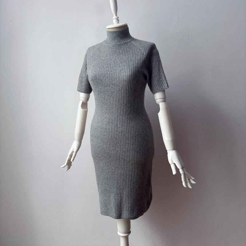 Funnel Neck Dress - Etsy