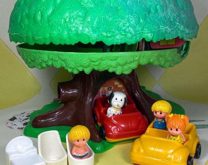 Vintage 1980s Timber Tots Tree House - Etsy
