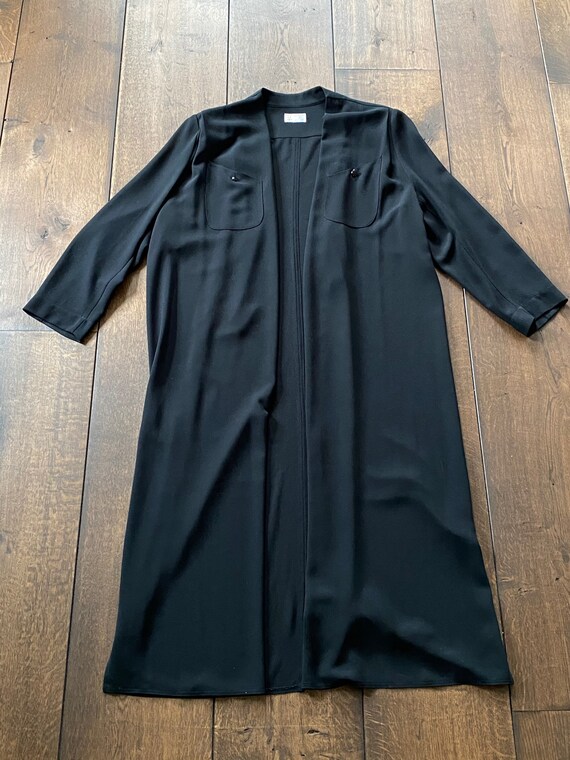 80s Designer Kimono by Edgar Vos| Kimono Style Black … - Gem
