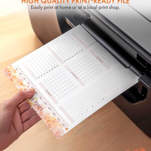 2025 Daily Planner Printable & Digital Productivity Planner Goal ...