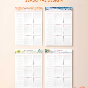 2025 Daily Planner Printable & Digital Productivity Planner Goal ...